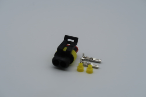TYCO 2 PIN CONNECTOR TO SUIT TYCO BATTERY ISOLATOR - GR Motorsport ...