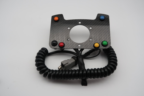 6 BUTTON CARBON SWITCH PANEL - GR Motorsport Electrics