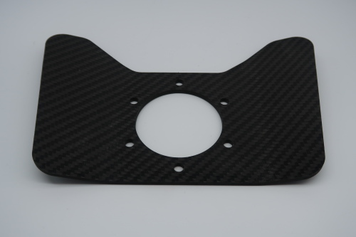 CARBON SWITCH PLATE CURVED - GR Motorsport Electrics