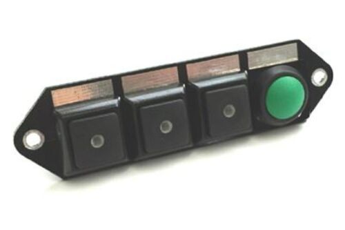 CARTEK PDM Switch Panel 4W (black + START, plain) - GR Motorsport Electrics