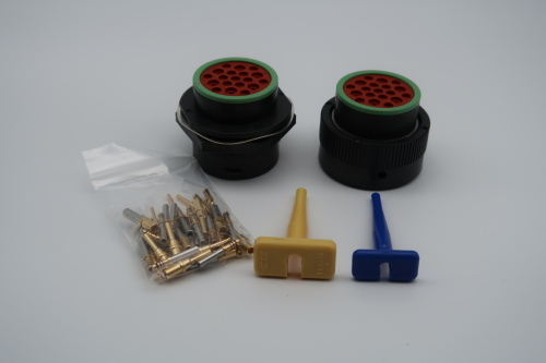 HDP 19 PIN CONNECTOR KIT PN/SN - GR Motorsport Electrics