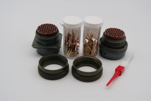 55 PIN MIL SPEC CONNECTOR KIT INCLUDING BACKSHELLS - GR Motorsport ...